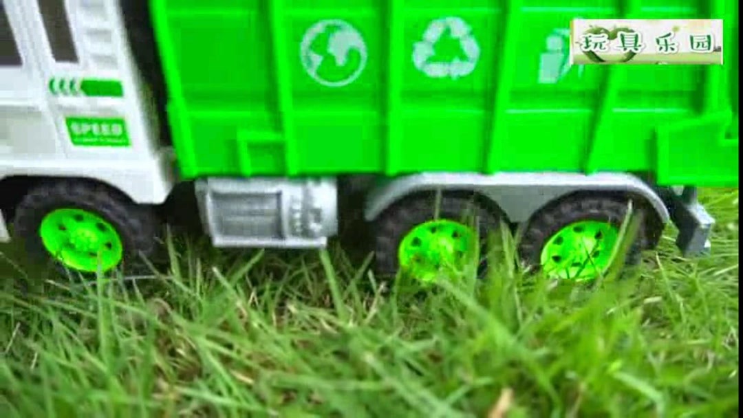 儿童创意汽车玩具,垃圾车,自卸车,摩托车警察,垃圾清扫车