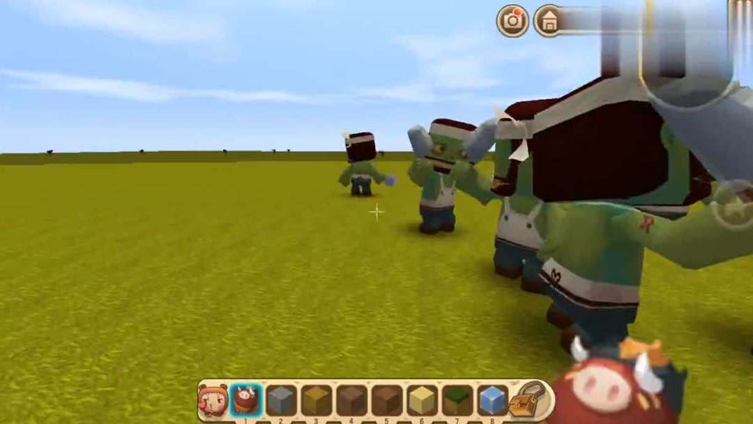 迷你世界:教你召唤“绿色僵尸”,还有红色和蓝色