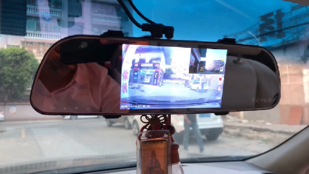 日系车子 斯巴鲁森林人360全景行车记录仪 天籁专用车机大屏+行车...