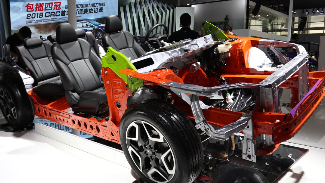 据说在成都车展上,斯巴鲁展台有亮点?看完你就知道了