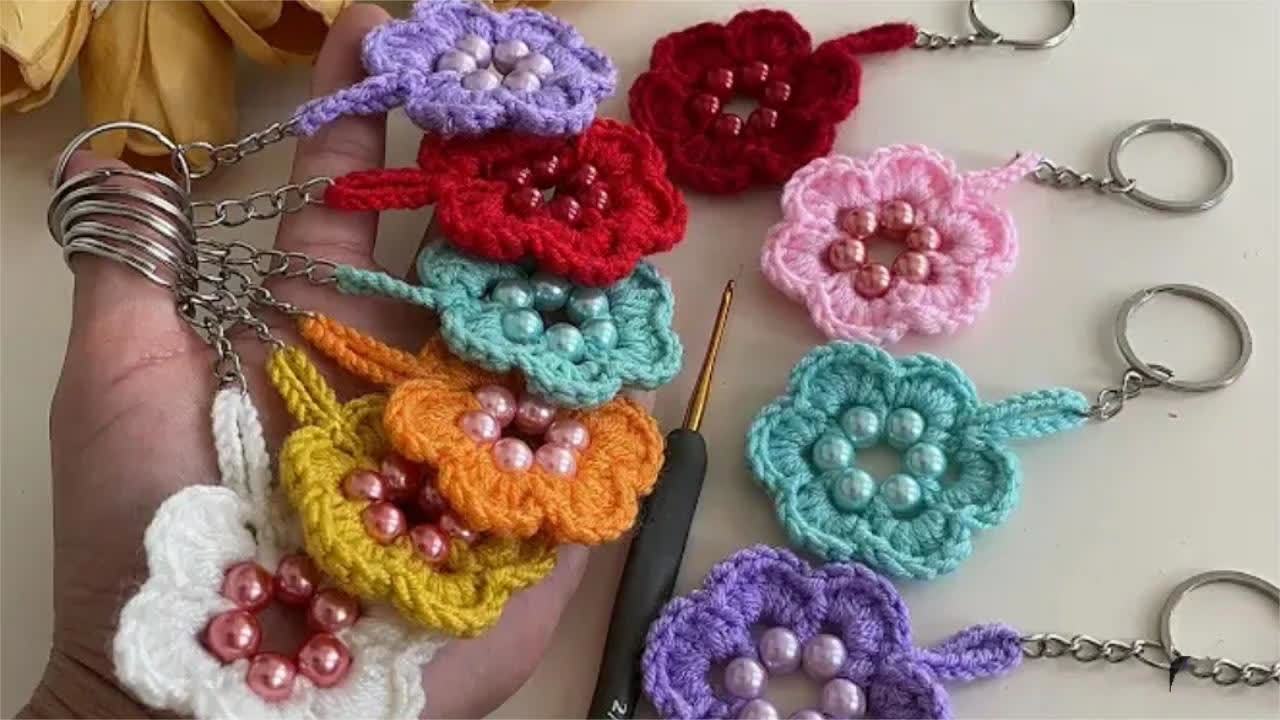 果然高手在民间,想不到珠子还能这样编织,成品好漂亮啊