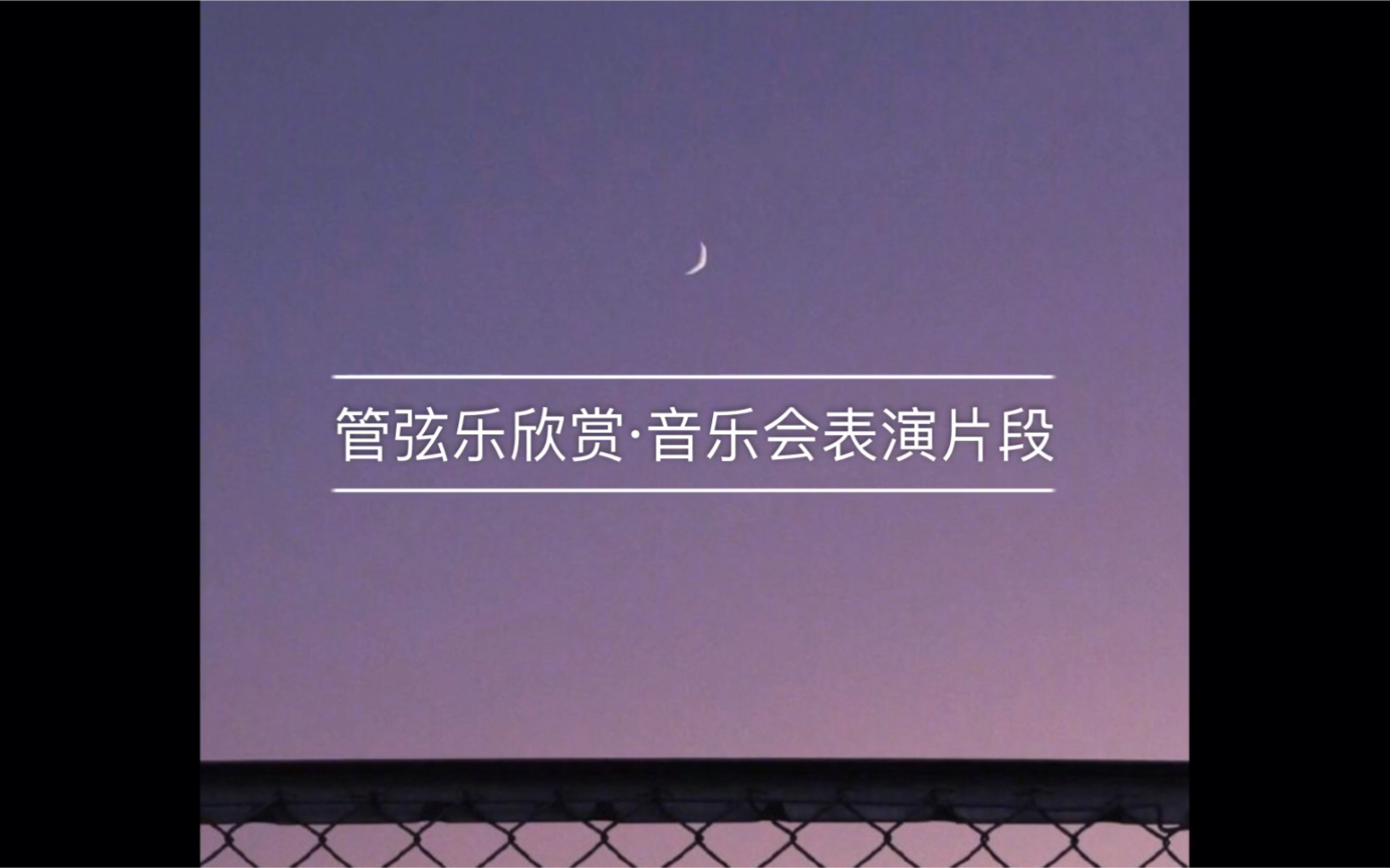 超好听的管弦乐现场--爱上一种乐器