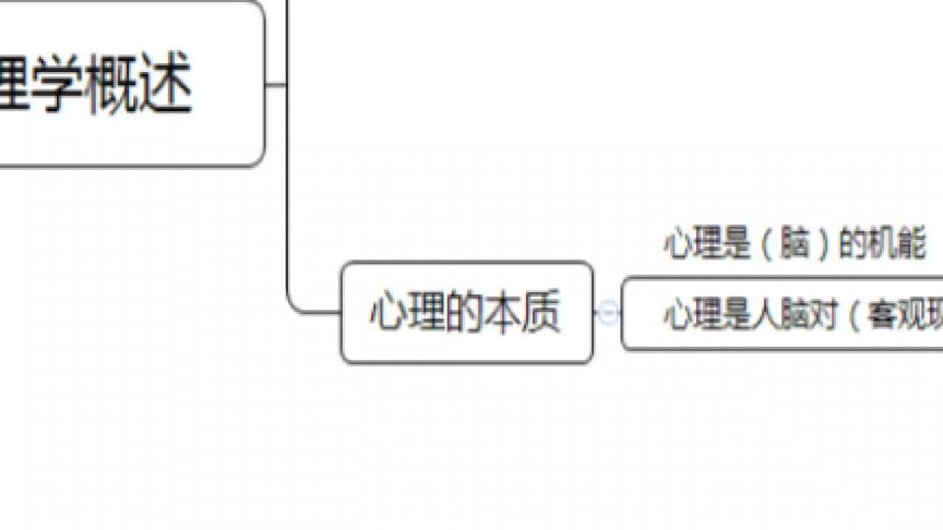 心理学概述2 心理的本质