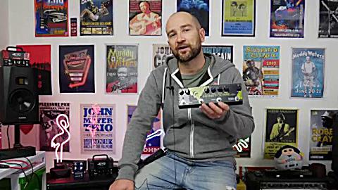 CL 木吉他民谣电箱琴综合效果器 前级二段均衡合唱延迟混响激励di等