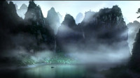 吹爆这段水墨山水画,浓浓中国风,突然的啊啊啊,西湖美景三月天