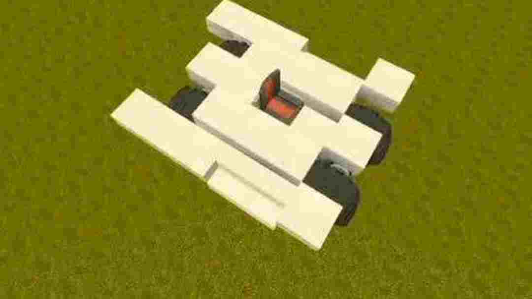 迷你世界:教你做豪华跑车(教程)