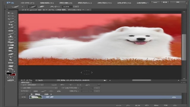 ps1键抠动物毛发