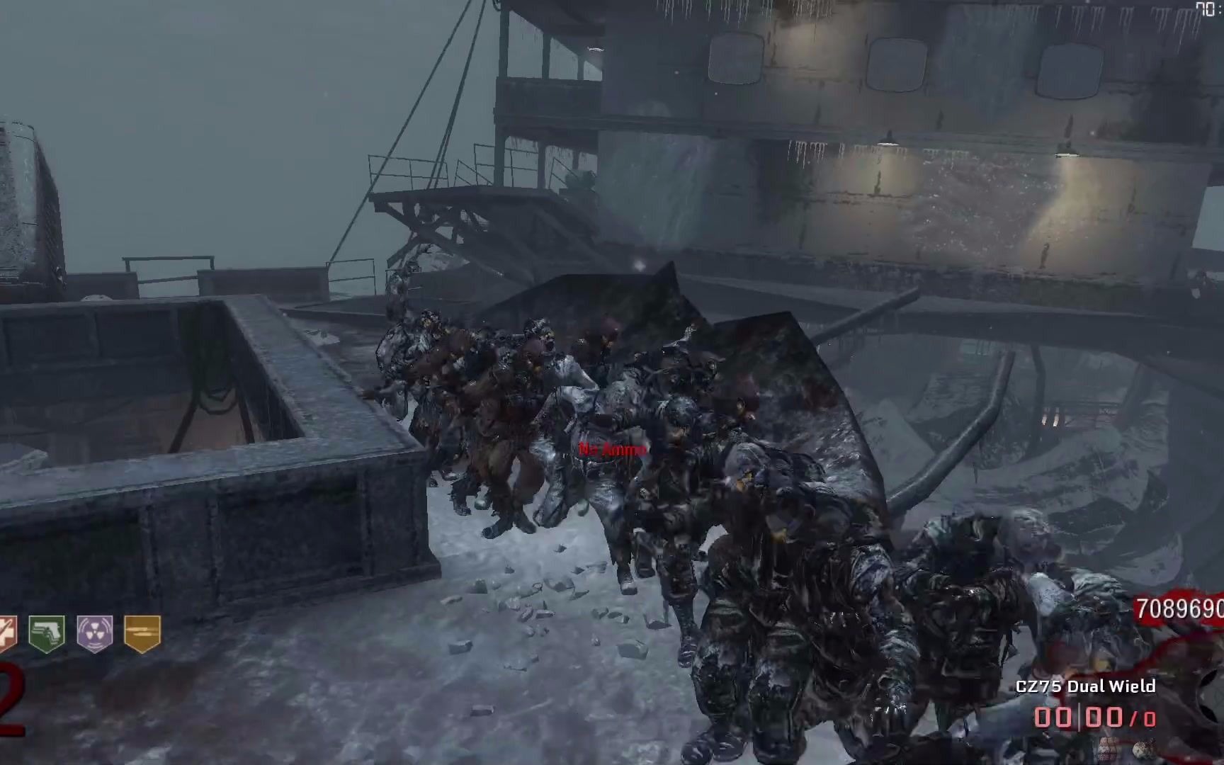 【新·世界纪录】使命召唤7僵尸模式 COTD单人92波