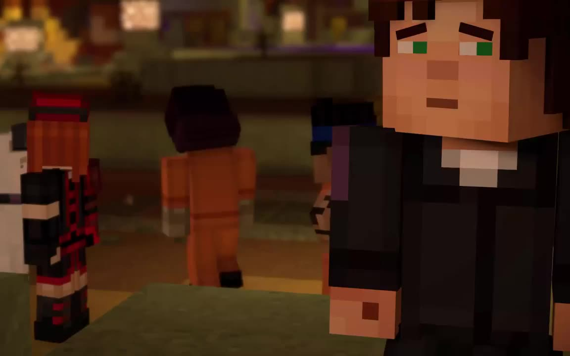 舞秋风:我的世界故事模式 第二季- 第4章 基岩底下 partⅠ 懸崖掛好久