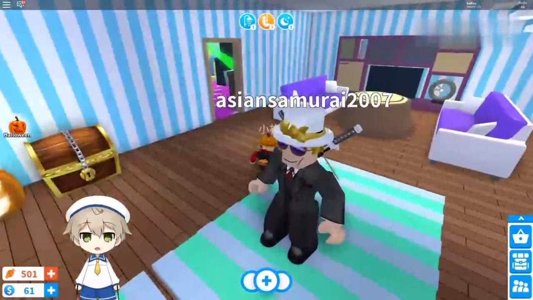 小格解说 收养模拟器:购买万圣节装饰!还有吸血鬼棺材床?