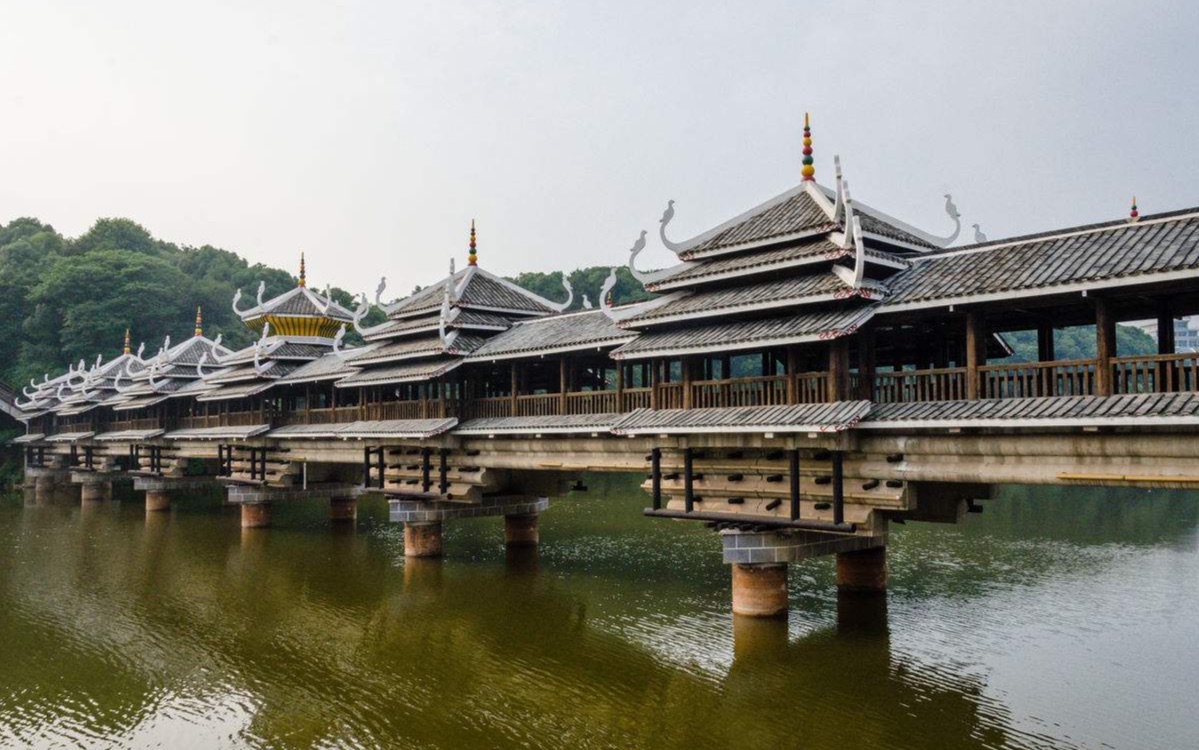 曼行28-湖南省长沙市烈士公园中的民俗村别有一番韵味