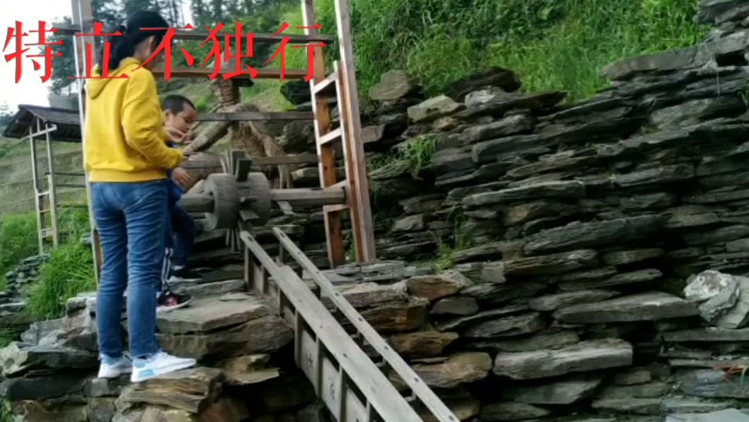 古老的水轮车,认识吗