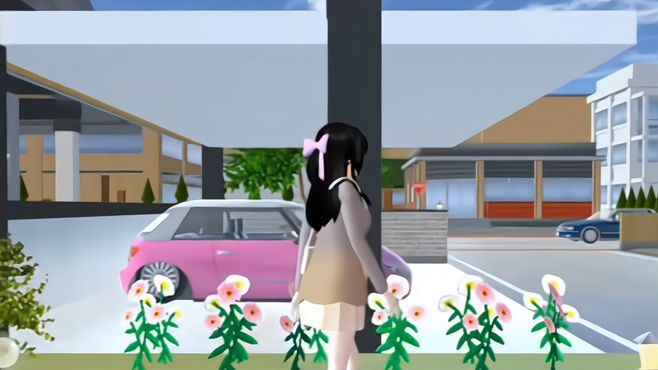 樱花校园模拟器:樱校更新了女主家