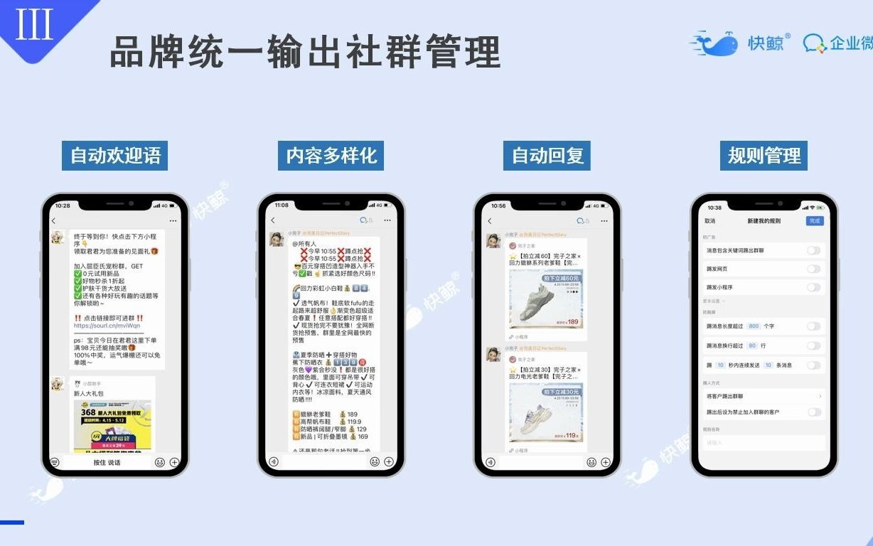 快鲸企业微信SCRM系统-快消行业私域解决方案