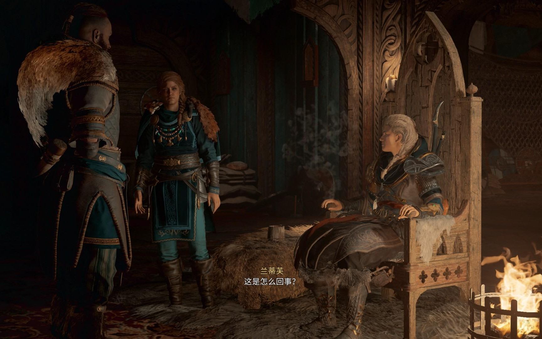 【刺客信条:英灵殿】221 领主顺利交接 艾沃尔的happy end