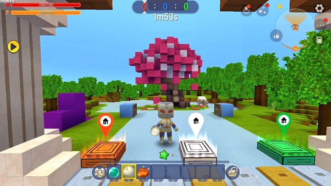 迷你世界奥特之王52:怎么走着走着就打滑了