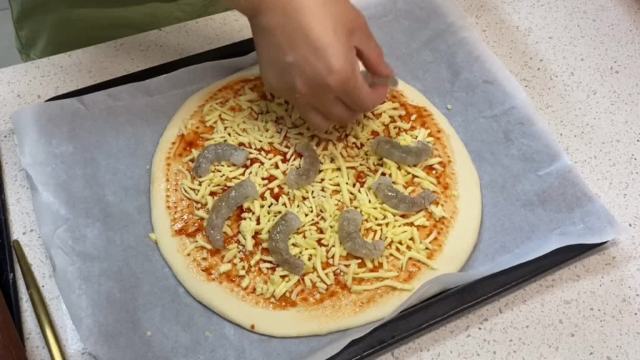 在家自制披萨,再也不用出去买了,健康又好吃