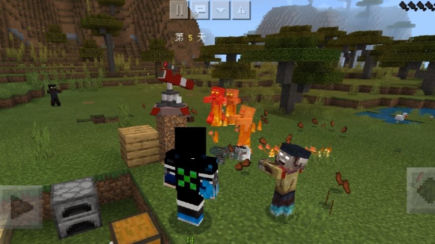 我的世界惊变模组第一季,强大的箭塔