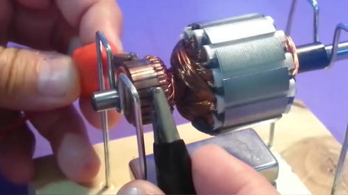 最直观的直流电动机运行原理演示