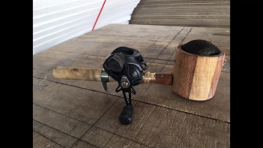 水滴轮墨斗制作过程#木工diy #手作木艺 #路亚 #diy #原创视频