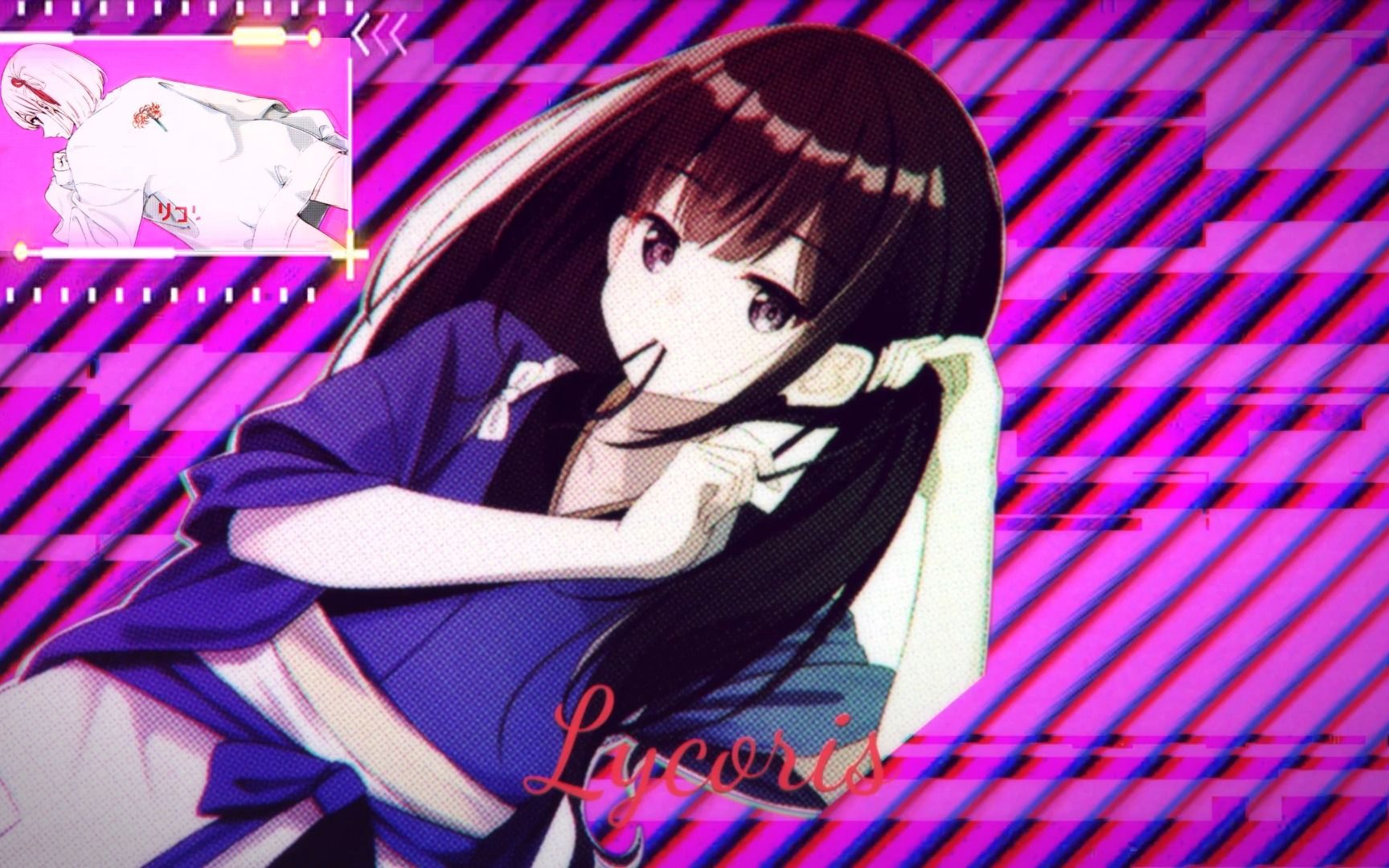 AE练习 |Lycoris过场动画仿