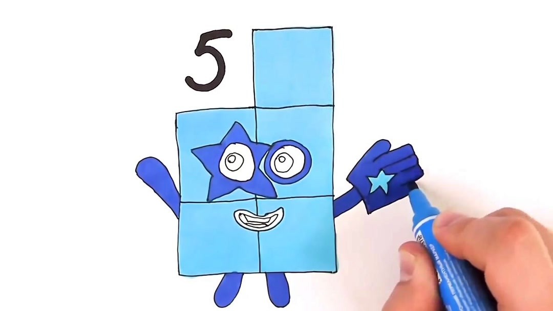 数字积木 早教动画:陷真身 5哥成为“蓝月亮”魔法变身小队 就绪