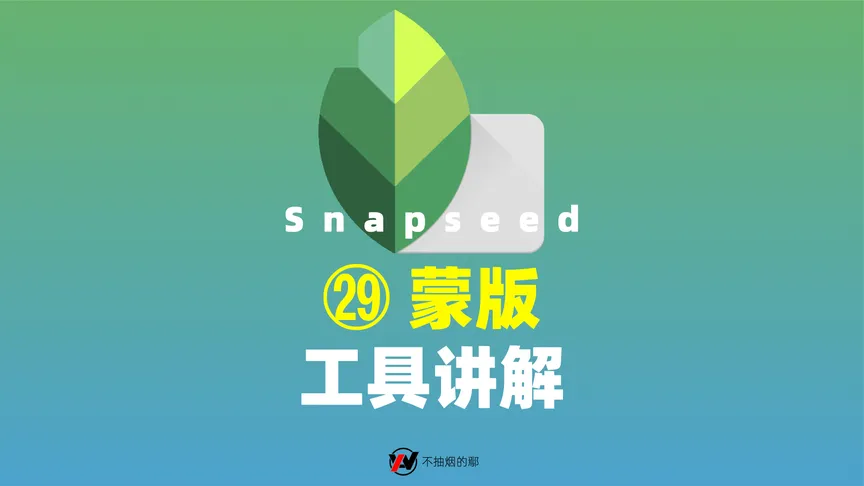 手机修图软件 Snapseed 工具介绍(二十九):蒙版!