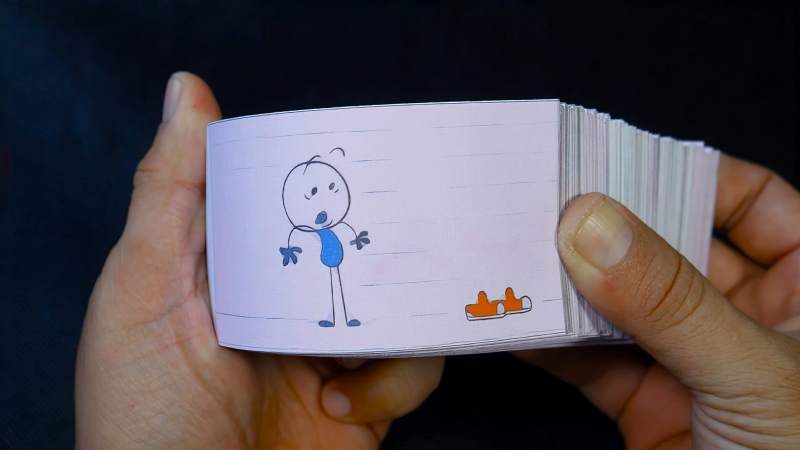 「翻页动画」简单、易学、好画的翻页书动画,快做一个吧!