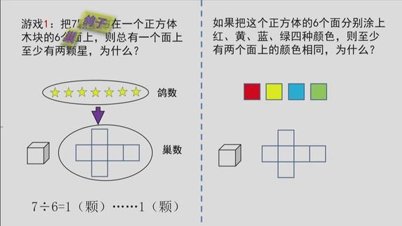 「名师公开课」六年级数学《鸽巢问题综合拓展(组合数学)》