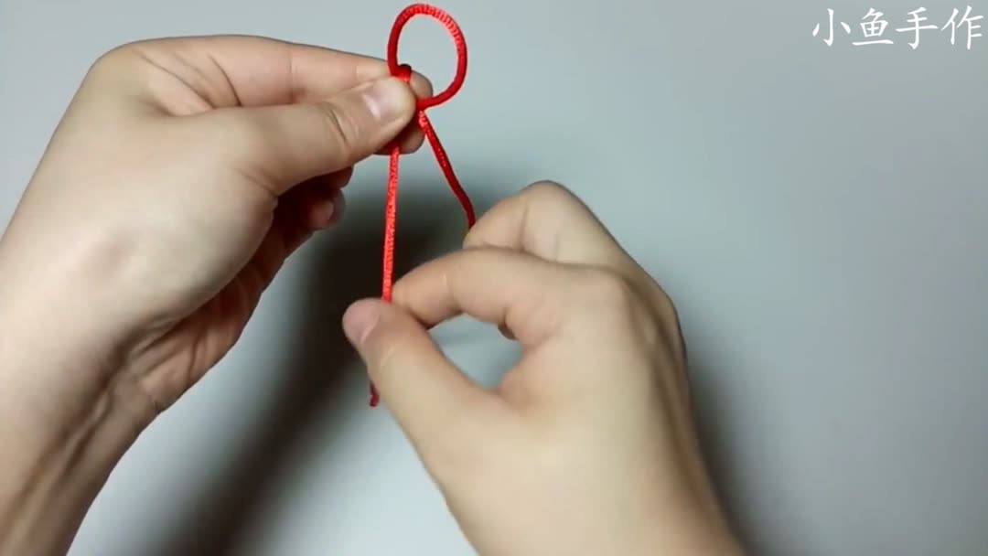 蛇结的编法,简单易懂,一些就会