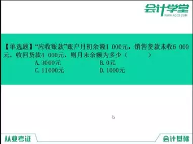 会计基础 视频教程_会计基础知识课程_会计从业资格会计基础教材