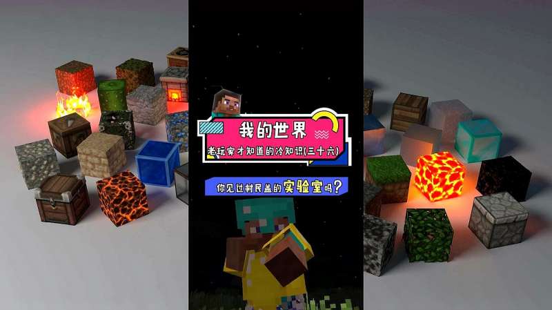 我的世界:知识的力量是无穷,村民有知识能建出实验室!