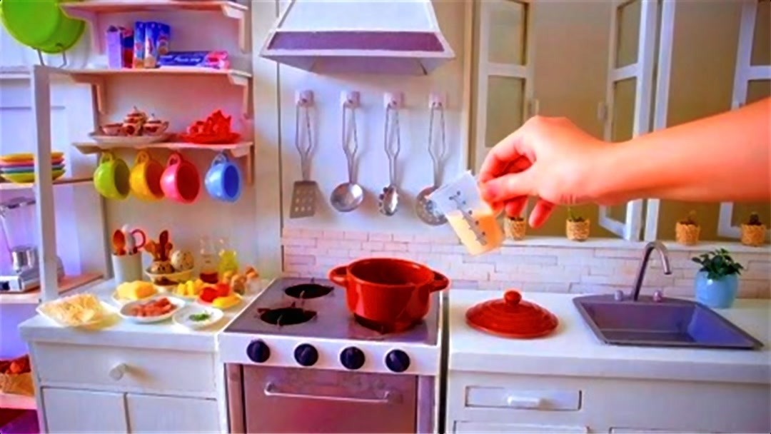 定格动画:超级迷你厨房,迷你虾面食