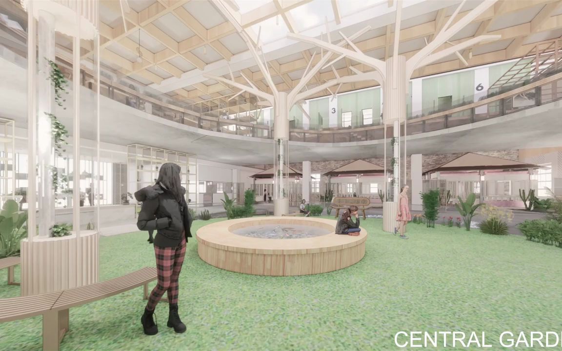 2022毕业设计|室内设计毕业生采访 设计师:沉墨轩 设计主题:青年城