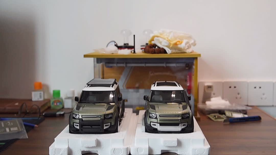 AR路虎新卫士汽车模型