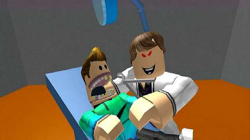 roblox可怕牙医诊所模拟器:牙医诊所处处是机关!被牙医吃掉了?