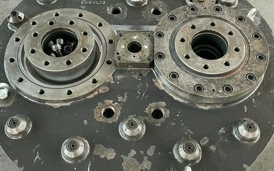 大批机床关键部件维修现场-修修哒数控维修