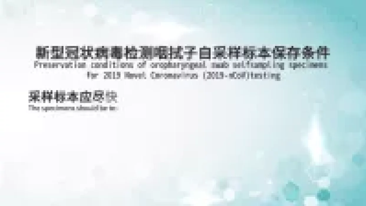 新型冠状病毒核酸检测试剂盒(RT-PCR荧光探针法)用户使用指南
