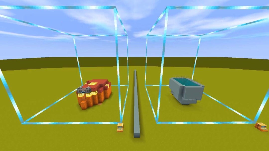 迷你世界凌风:奇葩赛车大赛。疯子制作水桶车,边走边洒水!