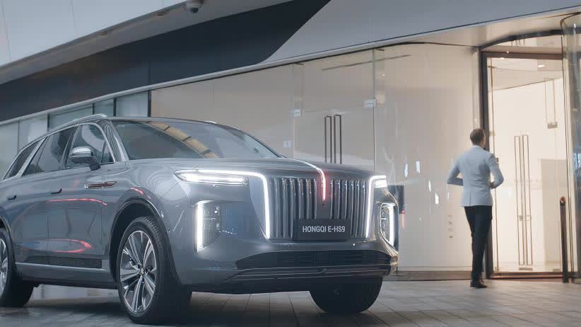 大气外观,行止间气度不凡红旗E-HS9,献给从容不迫的你