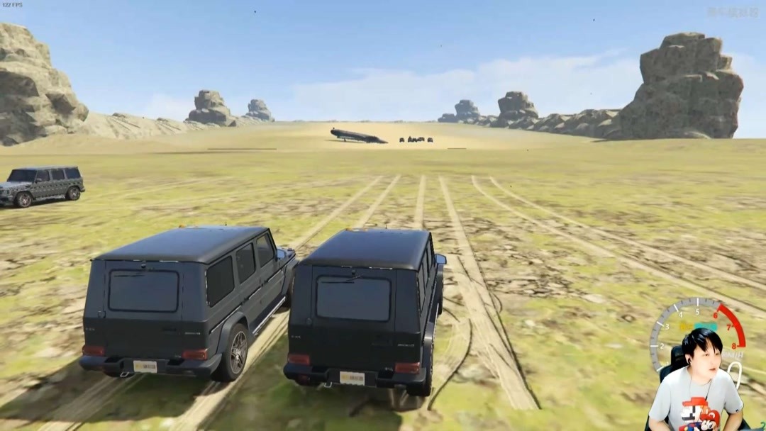 【小宇热游】-赛车模拟器-奔驰大G对决宝马X6-第259期