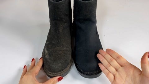 磨砂鞋脏了难打理,教你一招,不用水洗立马焕然一新,方法太棒了