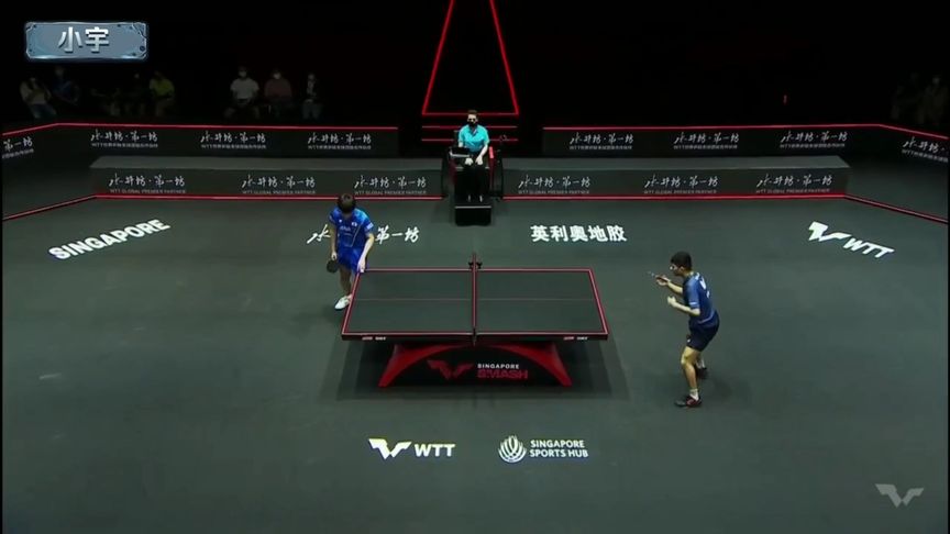 【精华版】张本智和vs卡奈克 2022年WTT新加坡大满贯 男单第一轮