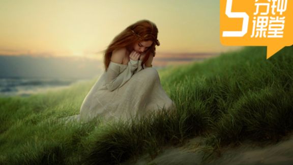 PS合成海报作品教程,我听见雨滴落在青青草地