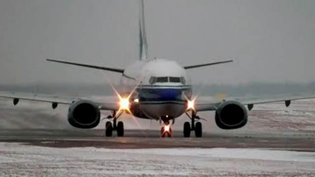 机场实拍:波音737飞机起飞全过程,真霸气