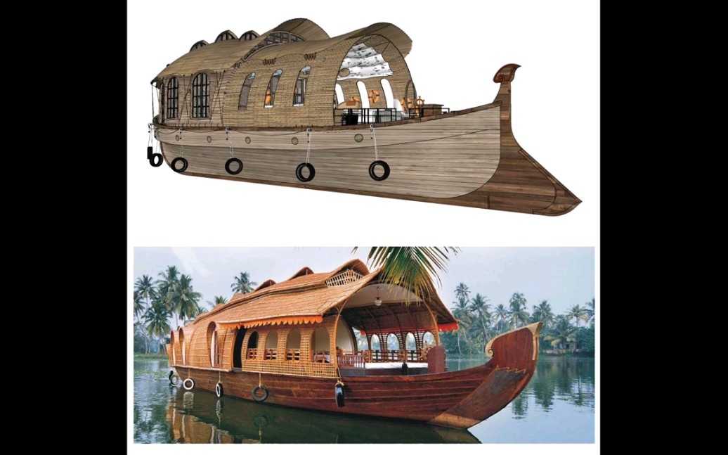 【lumion模型渲染教程】su草图大师建模,lumion渲染。异形建模教程。