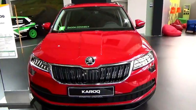 18款斯柯达柯珞克 Ambition,打开车门看到这内饰后还要啥本田XRV