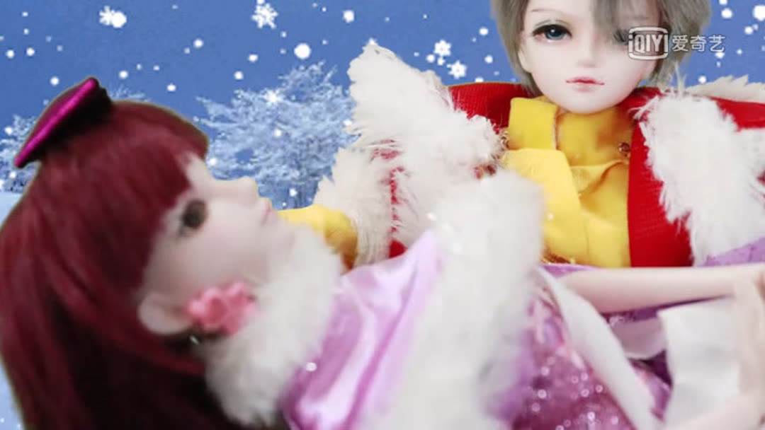 绒绒兔玩具:叶罗丽故事 叶罗丽公主在风雪中救了王子