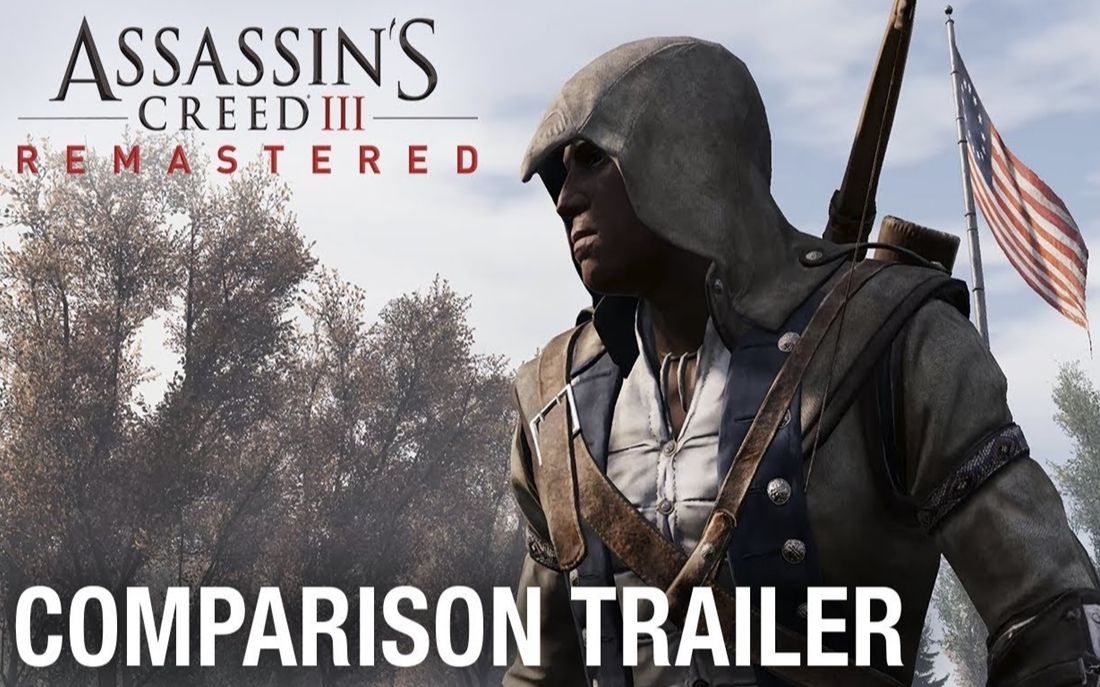 ...中字幕】《刺客信条3:重制版》游戏宣传片:原版 vs 重制版 1080P视频