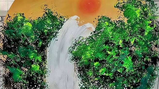 水粉画,简单的画一幅